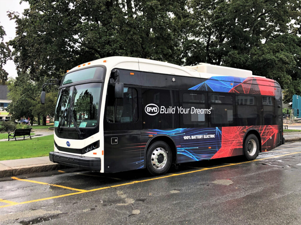 Island Explorer tests electric buses in Acadia National Park - Friends ...