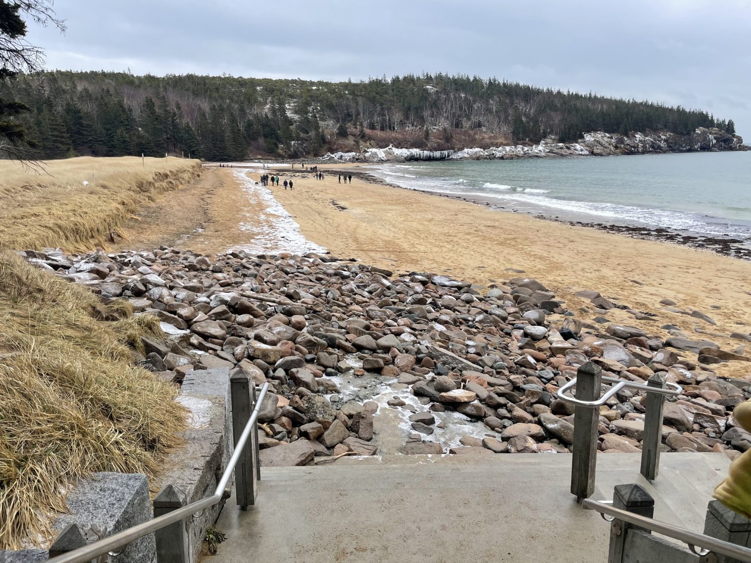 Dec. Storm Exposes Old Fence, Ice Age Clay at Sand Beach - Friends of ...